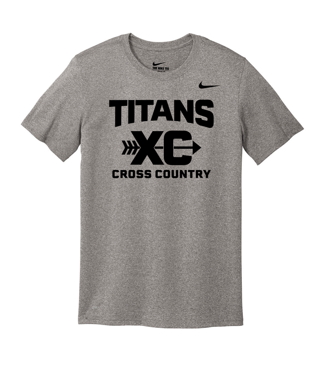 Titans Cross Country Nike Performance Tee – Elle & Emmy