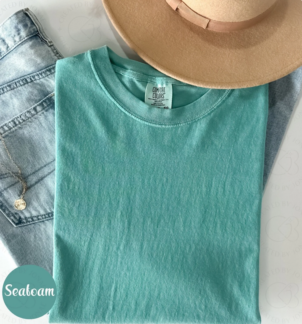 Seafoam Comfort Colors Heavyweight Unisex Tee – Elle & Emmy