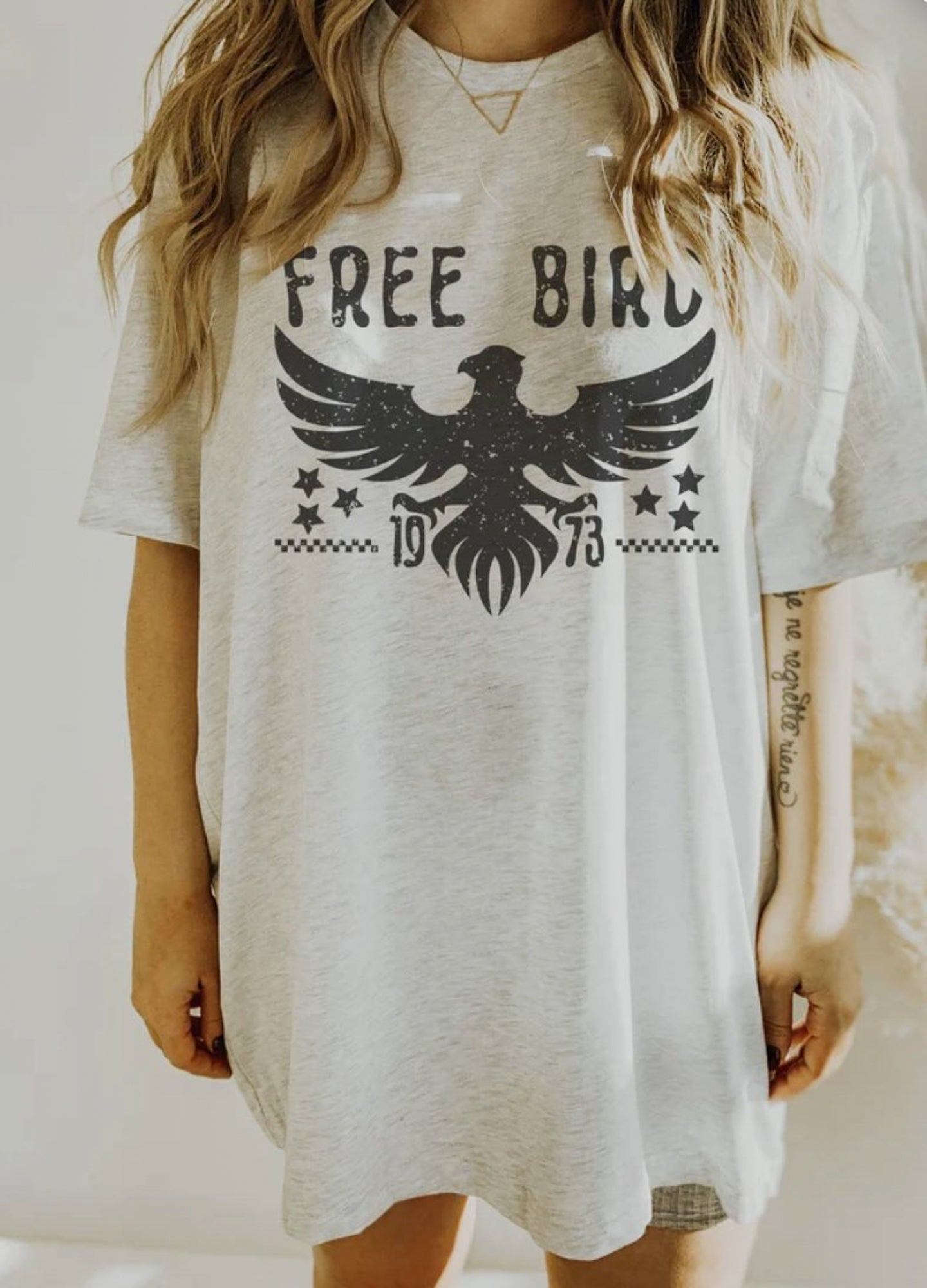 Freebird 1973 Oversized Tee – Elle & Emmy