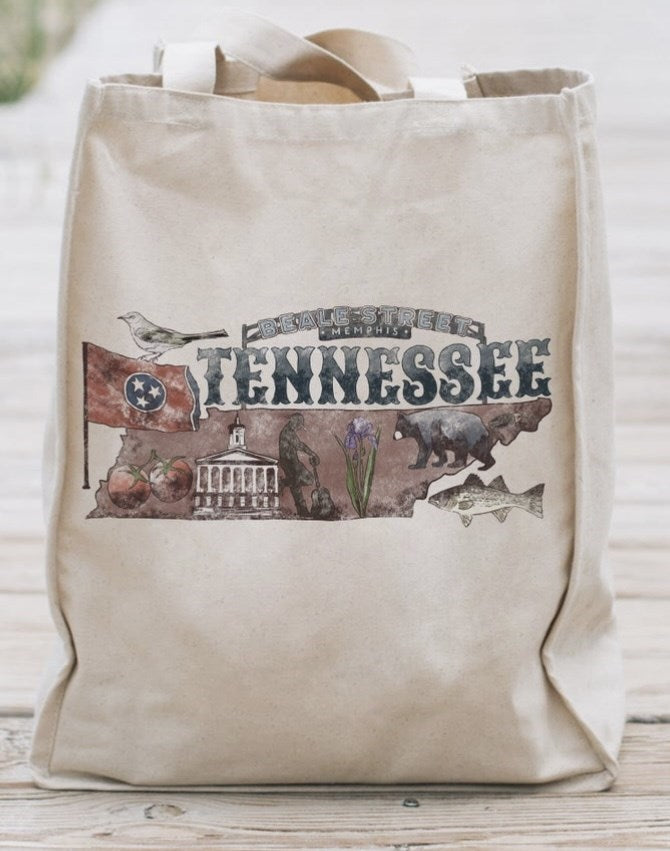 Tennessee Canvas Bag – Elle & Emmy
