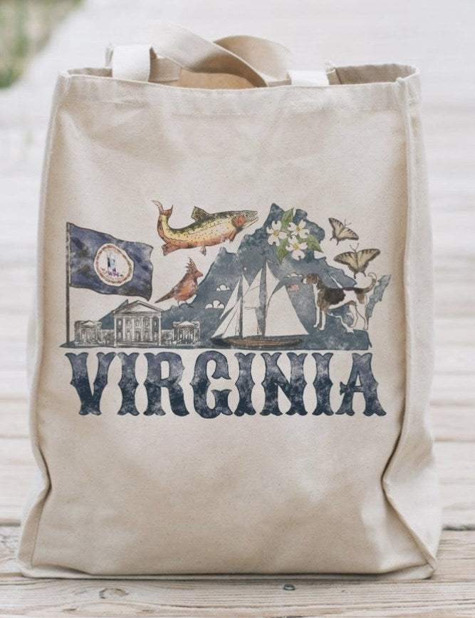 Virginia Canvas Bag – Elle & Emmy