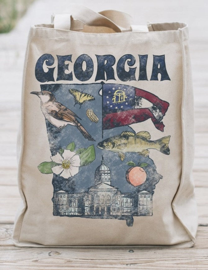 Georgia Canvas Bag – Elle & Emmy